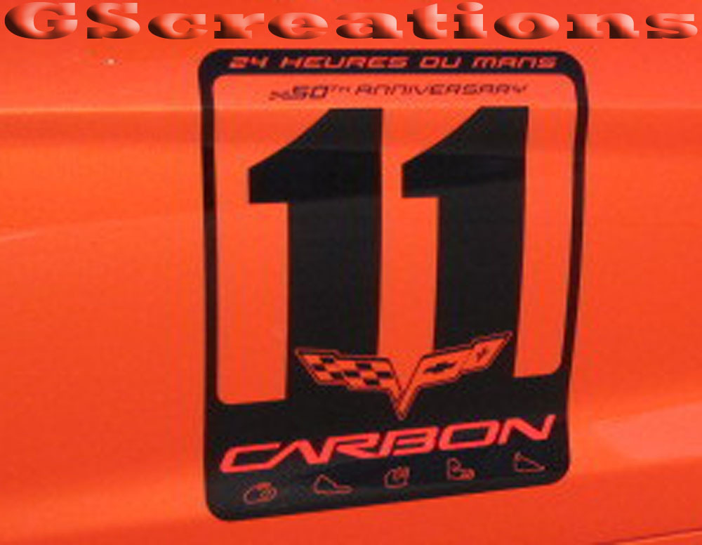 OEM GM Corvette Z06 Carbon Decal Kit FITS : C6 Grand Sport Z06 ZR1 | eBay