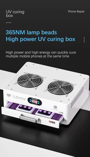 UV Curing Box Waterproof Adhesive Curing Wrinkle-free Optical Adhesive ...