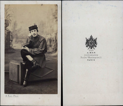 Ken, Paris, acteur ou aristocrate à identifier Vintage albumen print ...