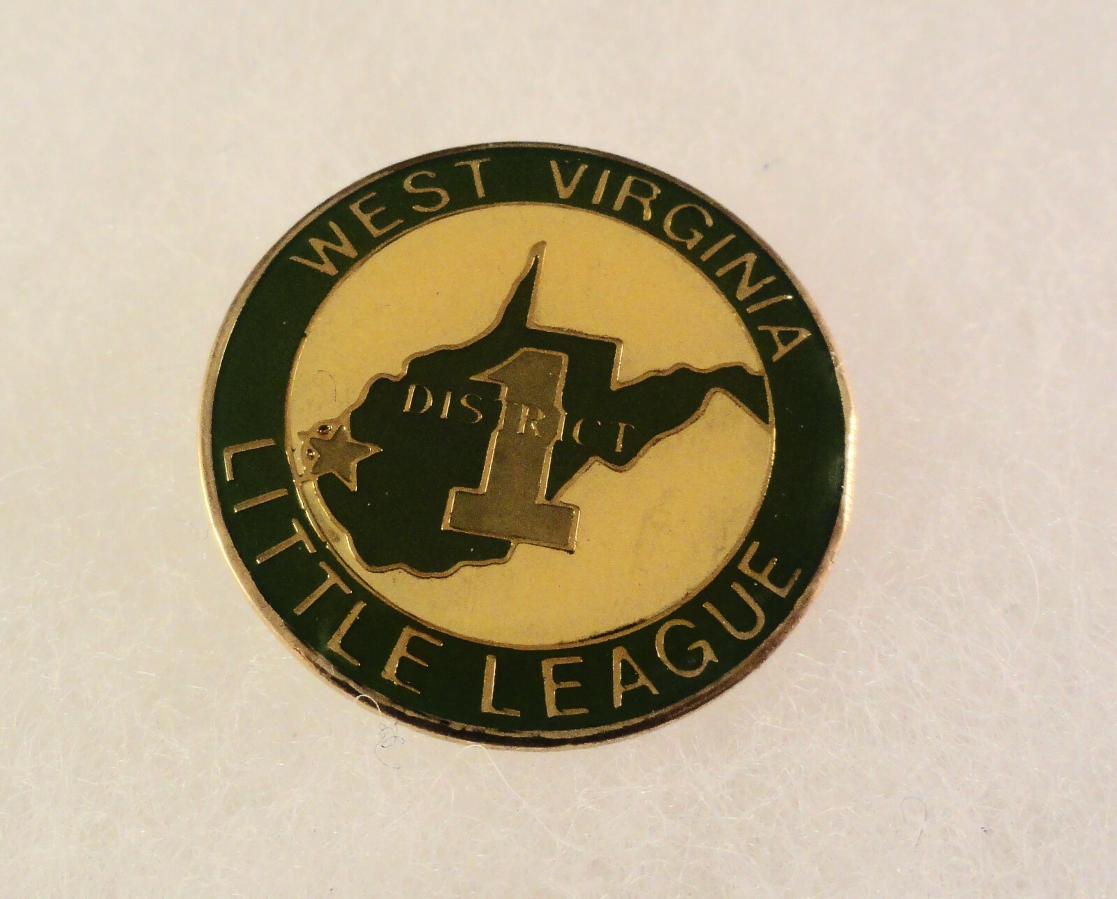 3 Little League Baseball PINs - WV D1 (same pin; different color scheme ...