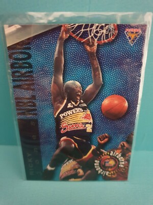 Ricky Jones🏆1995 Futera NBL Airborne #NA7 Basketball Card🏆FREE POST ...