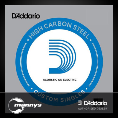 D'Addario PL013 Plain Steel Guitar Single String (.013) | eBay Australia