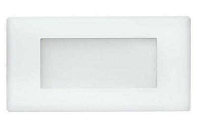 NICOR Lighting 10 inch Glass Step Light Faceplate Cover 15810 COVER ...