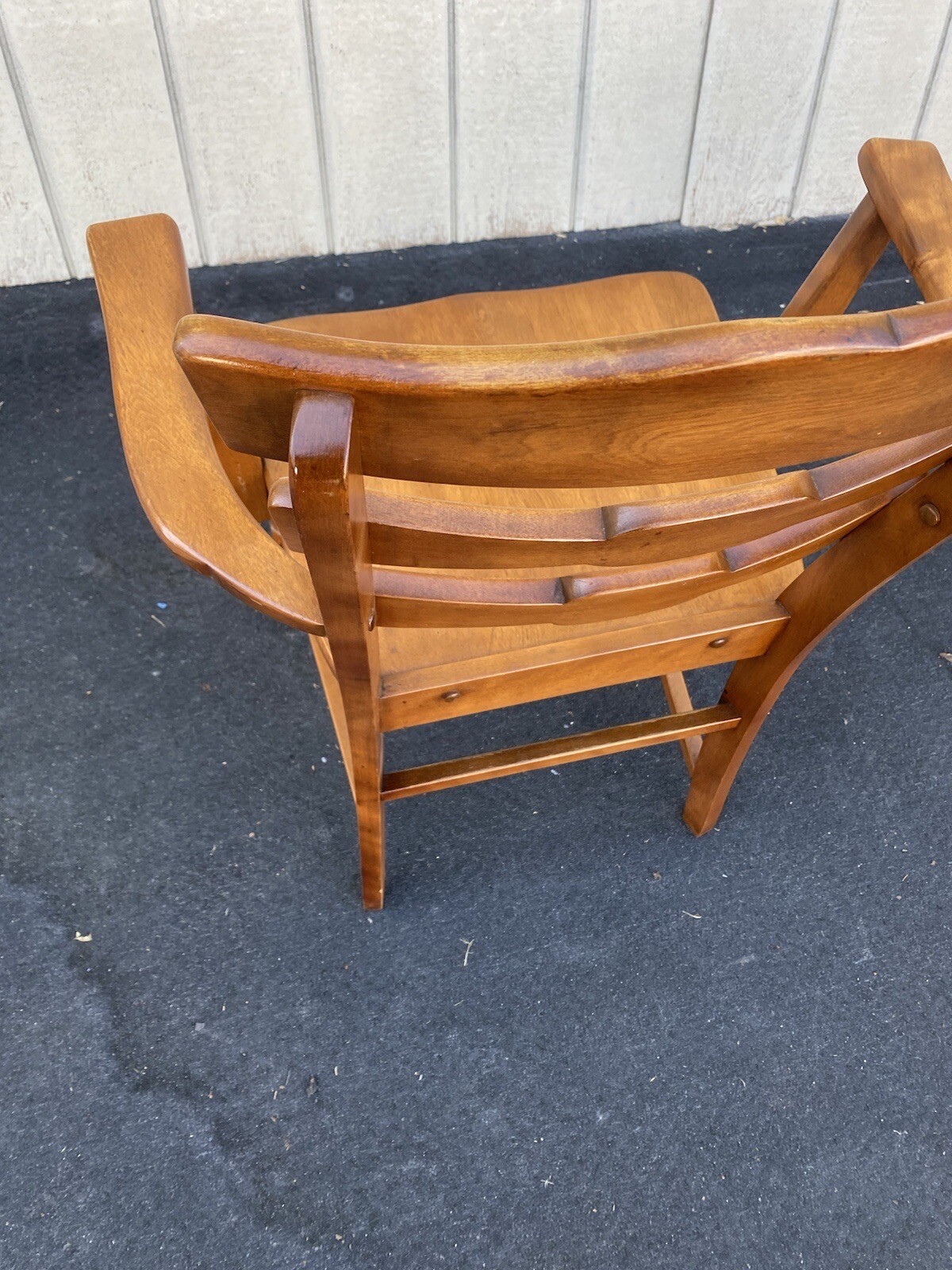 64766 Set of 6 Solid Maple Temple Stuart Dining Chair s Chairs | eBay