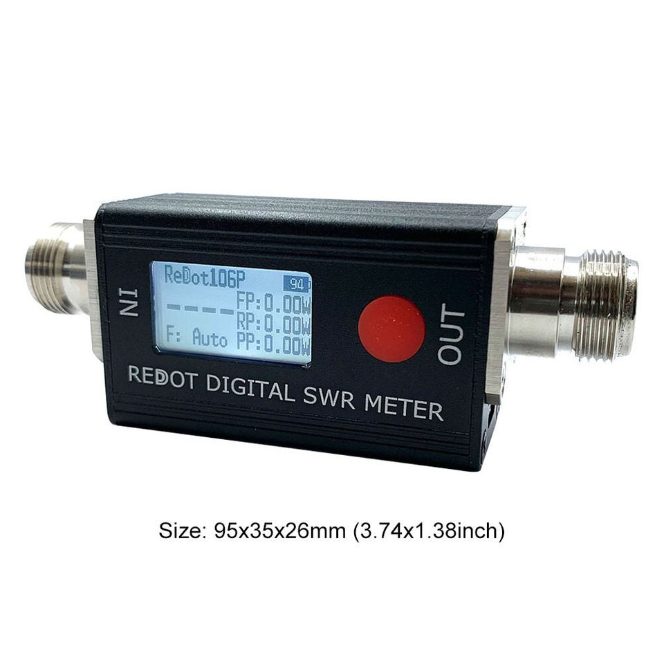 RD106P Digital Standing Wave Meter 120W SWR Power Analyzer FMB VHF UHF ...