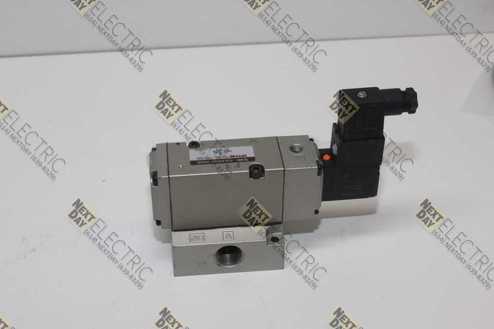 SMC, VP744R-1DZ1-04A, Solenoid Valve Manifold VP3/5/7 Port Pneumatic ...