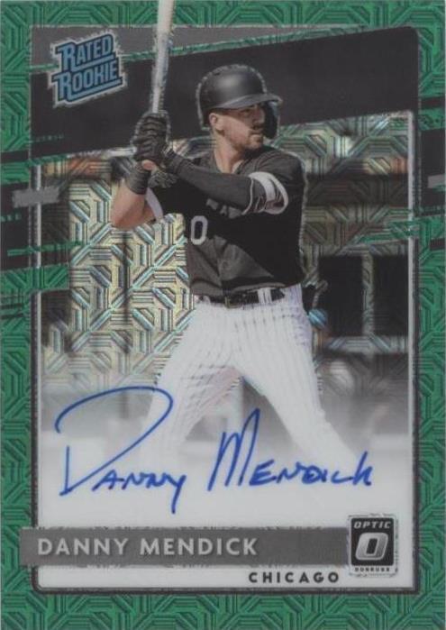 2020 Panini Donruss Optic - Rated Rookie Signatures Danny Mendick #RRS ...