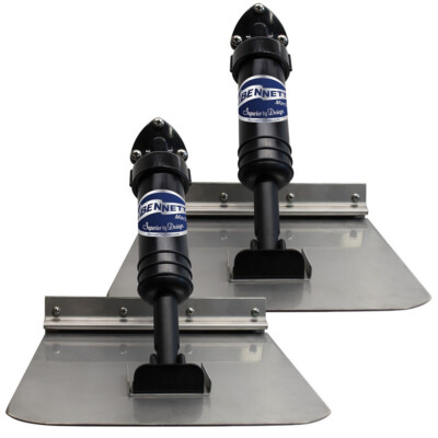 Bennett 10x10 Self-leveling Tab System for Small Boats 17-20' 90lb ...