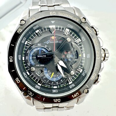 Casio Edifice Red Bull Racing F1 Mens Watch EF-550RBSP - READ - New ...