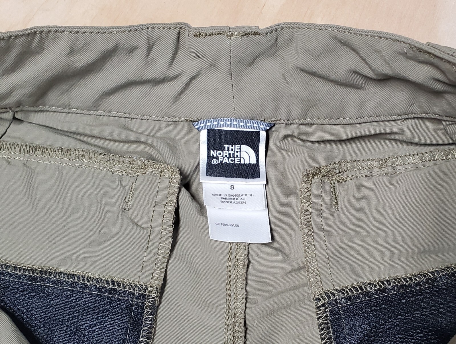 The North Face Womens Capri Waterproof Pants 8 excellent Hiking Camping ...