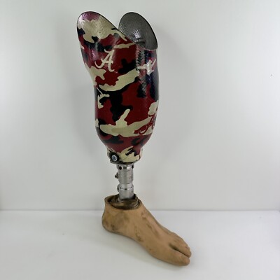 Below Knee Bulldog Left Leg Prosthetic Alabama Camo Size 24 | eBay