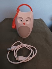 Portable Compact Baby Sleep Soother Owl White Noise Shusher Sound ...
