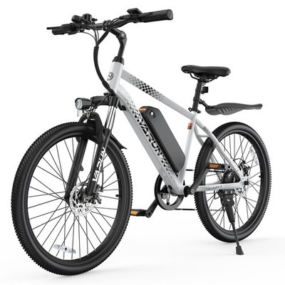 E-Bike 24" 500W 36V Electric Commuter Bike EBikes Adults Teens 7 Speed ...
