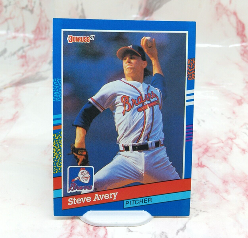 1991 Donruss Baseball Atlanta Braves Steve Avery #187 | eBay