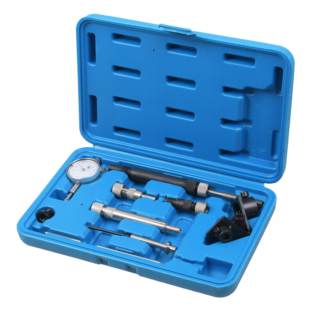 DIESEL FUEL PUMP TIMING TOOL SET INJECTION PUMP Dial Gauge BOSH VE ...