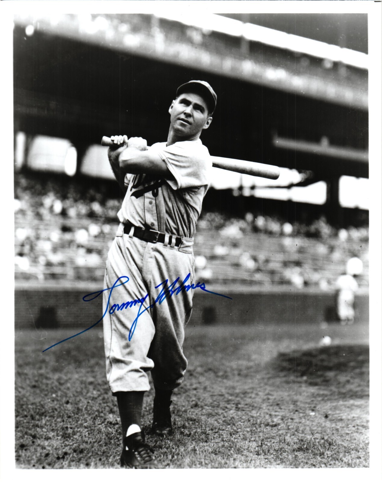Tommy Holmes Signed Brooklyn Dodgers MLB 8x10 Photo Autograph D. 2008 ...