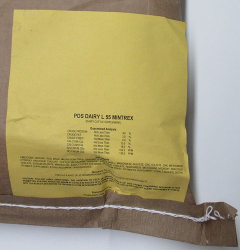 NEW 50lbs MINTREX Chelated Organic Trace Minerals Dairy Cattle Cows ...