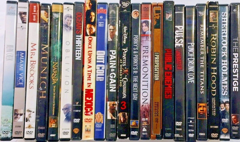 5 DVDs FOR $15 - Great DVD Movies Sale Pick & Build Your Own Lot Top ...