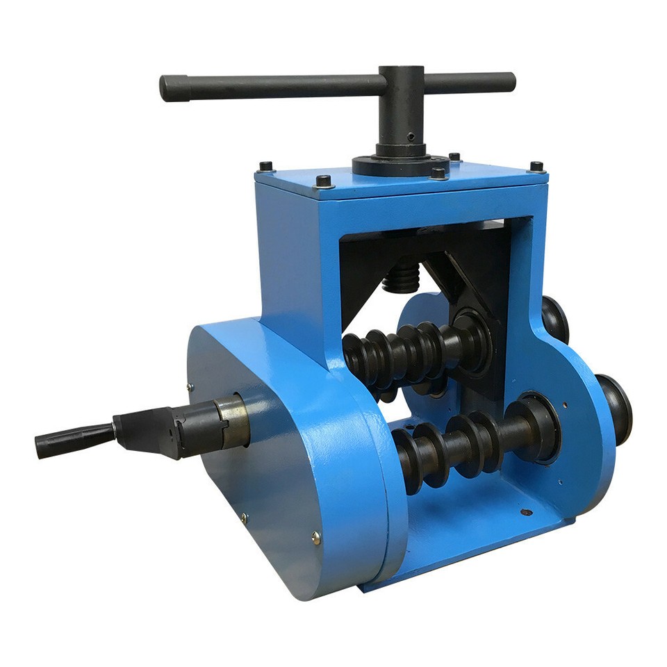 Manual Pipe Tube Ring Roll Bender Band Roller Flat Square Round | eBay
