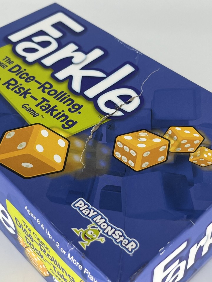 Farkle Classic Dice Game With Cup and Instructions | eBay