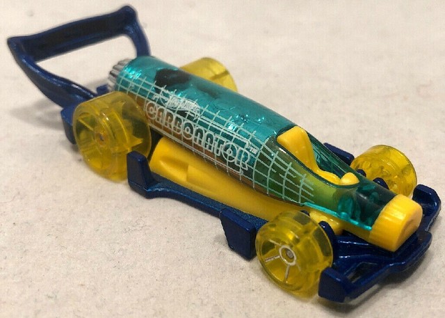 2018 Hot Wheels ~ CARBONATOR ~ LOOSE Yellow Blue | eBay