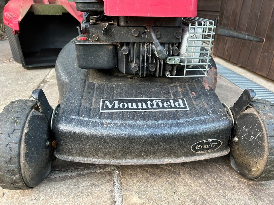 Mountfield petrol lawnmower HP470 45cm | eBay UK