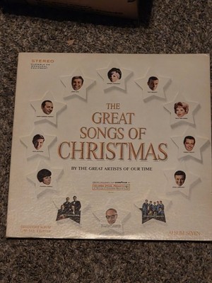 The Great Songs of Christmas Album Seven - 1967 GoodYear Vinyl LP ...