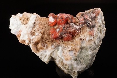 SUPERB RARE Rhodochrosite Crystal FOOTE LITHIUM MINE, NORTH CAROLINA ...
