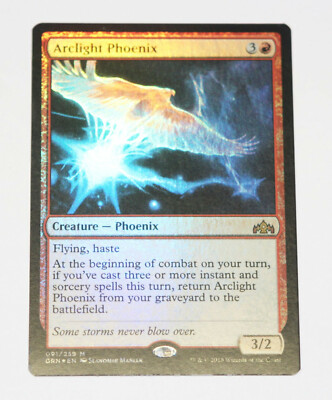 Magic The Gathering : Arclight Phoenix - Guilds of Ravnica Foil 1x ...