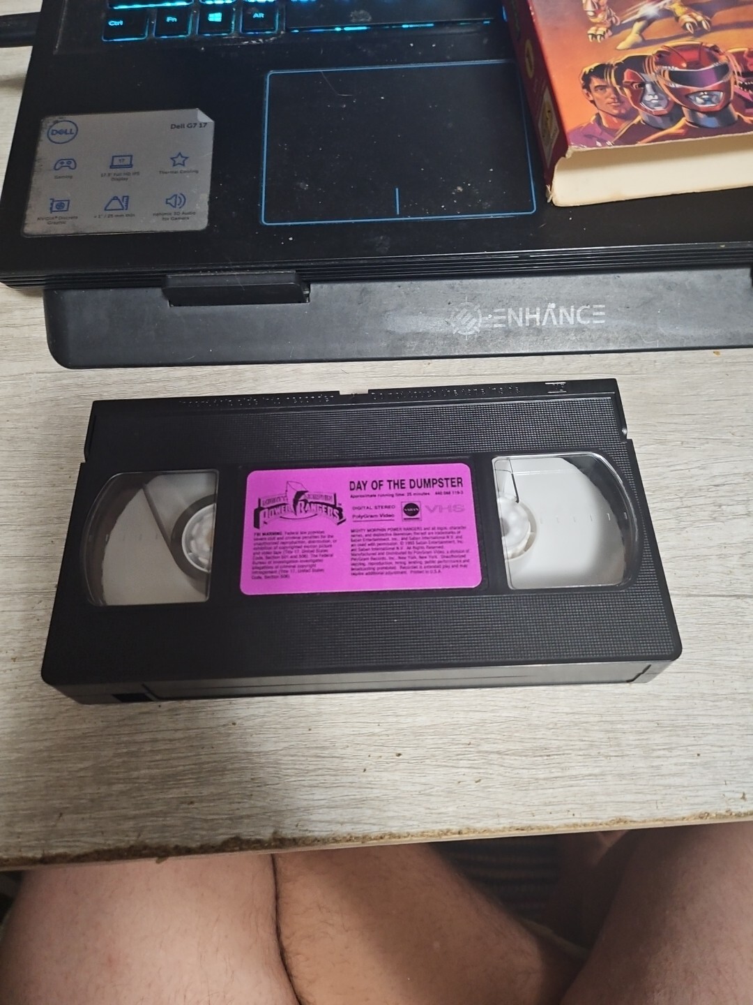 Mighty Morphin Power Rangers: Day of the Dumpster (VHS, 1993) Saban VCR ...