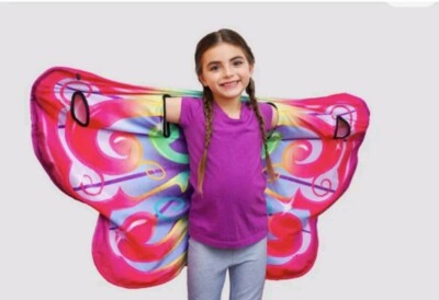 Rainbow butterfly Cozy Wings Wrap Around Super Soft kids blanket ...