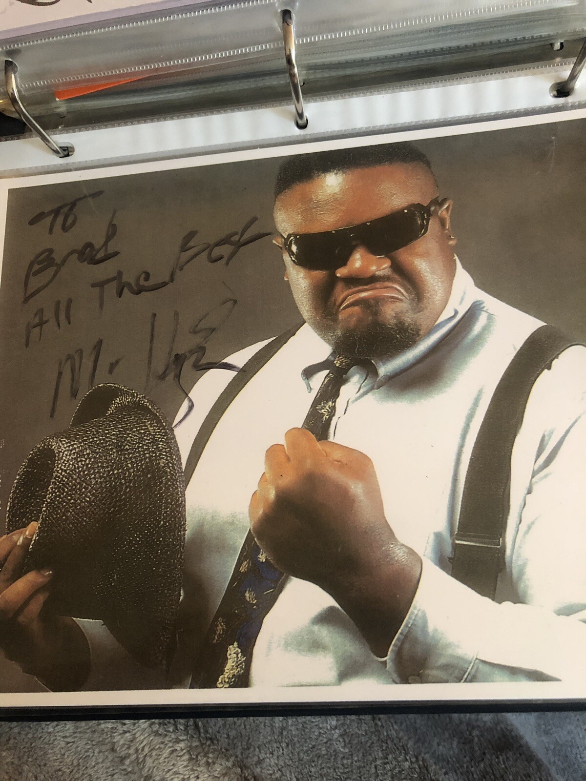 Mr. Hughes Signed 8x10 Wrestling Photo Lot WWE WWF WCW NWA Autograph | eBay