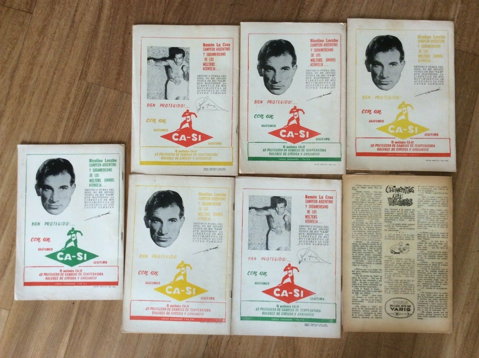 PUGILATO BOXE 1968 7 RIVISTE K.O. MUNDIAL LIBRO ORO- CASSIUS CLAY ...
