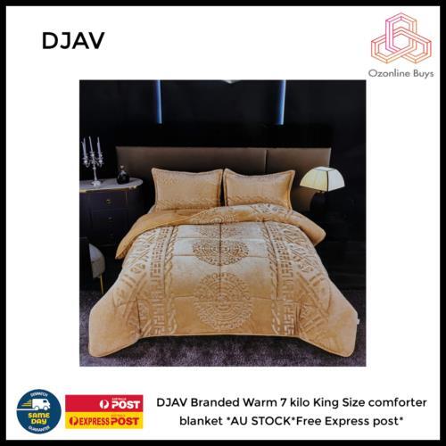 DJAV Branded Warm 7 kilo King Size comforter blanket *AU STOCK*Free ...