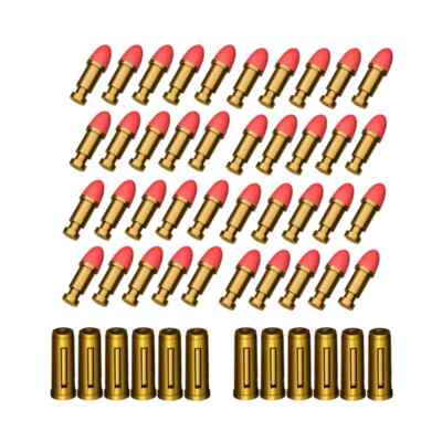 40 Bullets & 12 Shells For ZP5 357 Revolver Toy Gun EVA Soft Dart | eBay