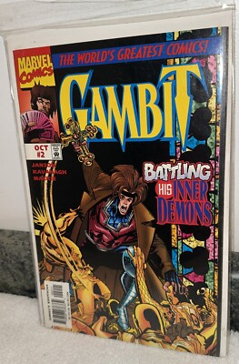 Gambit #2 Comic Marvel 1997 2nd Solo Limited Series Inner Demons Klaus ...