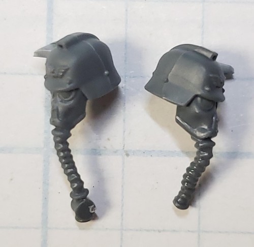 Warhammer 40k Kill Team Bits Krieg Veteran Guardsmen Gasmask Helmet ...
