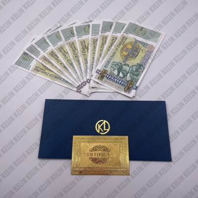 10 Pcs Zimbabwe One Quadringentillion Dollars Banknotes For Collections ...