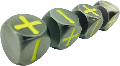 Official Fate & Fudge Systems Blacksmiths Anvil Dice by – Pack of 4 ...