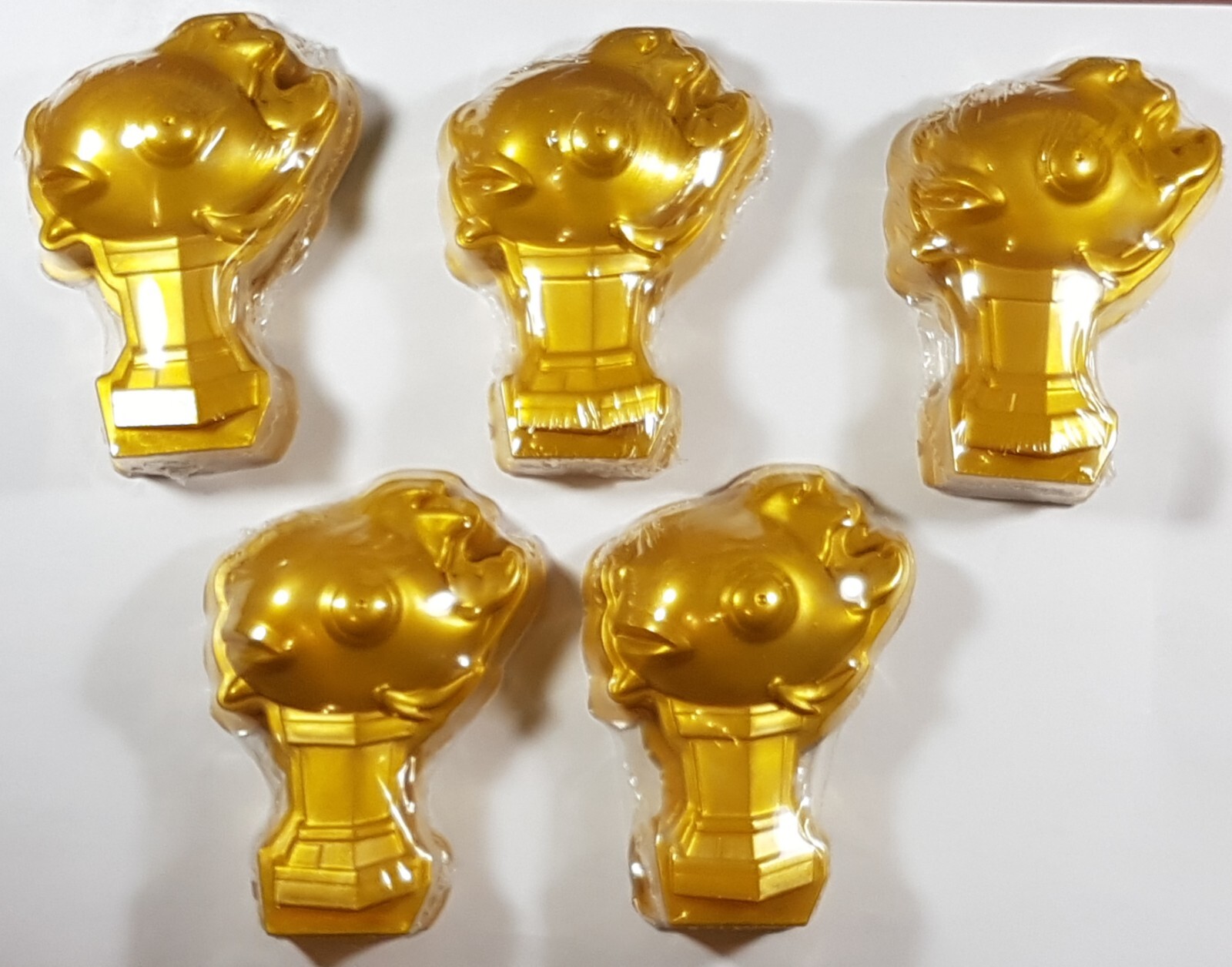 5× FORTNITE Mythic Goldfish Mystery Blind Bag Trophy Storage Combined ...