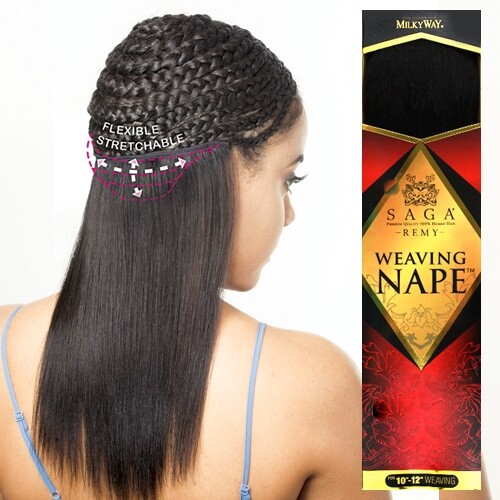 1B/30, MilkyWay SAGA Remi , 100% Human Hair, Weaving Nape, 12',14' | eBay