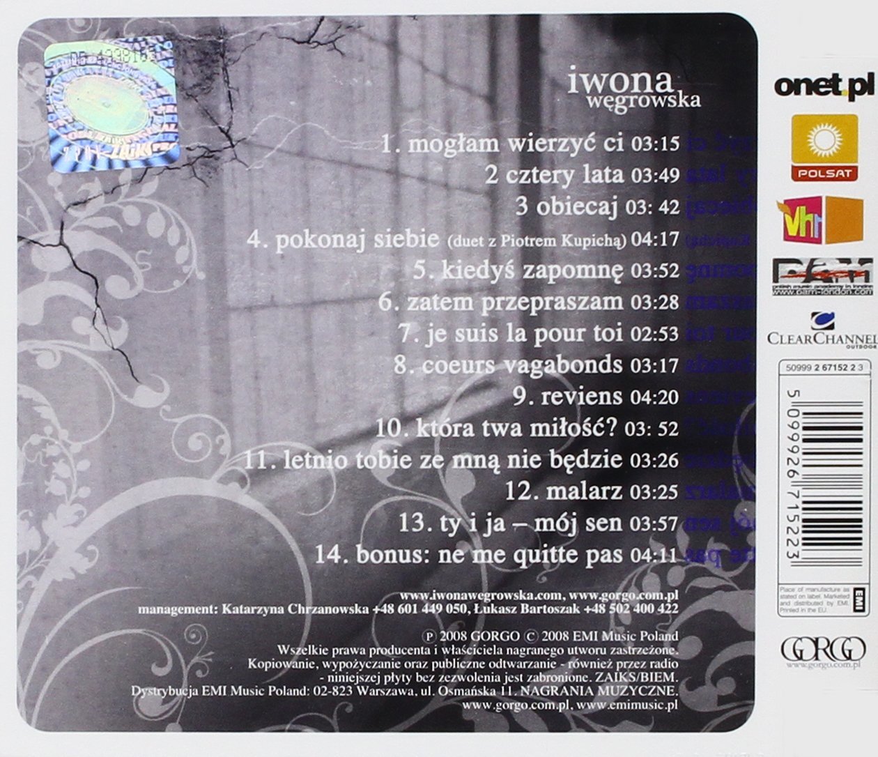 Iwona Wegrowska Iwona Wegrowska (CD) (US IMPORT) | eBay