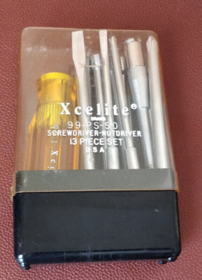 NICE Xcelite Tools USA🇺🇸 99-PS-50 Screwdriver - Nutdriver Set | eBay