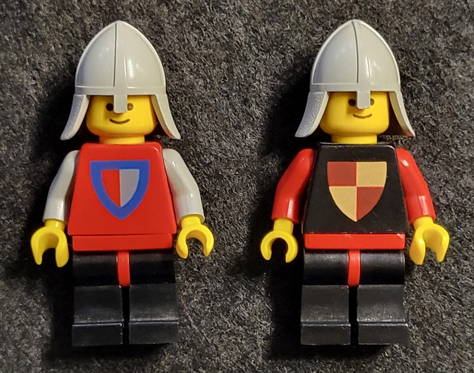 Vintage LEGO Minifigures Classic Knights Tournament Castle Cas232 ...