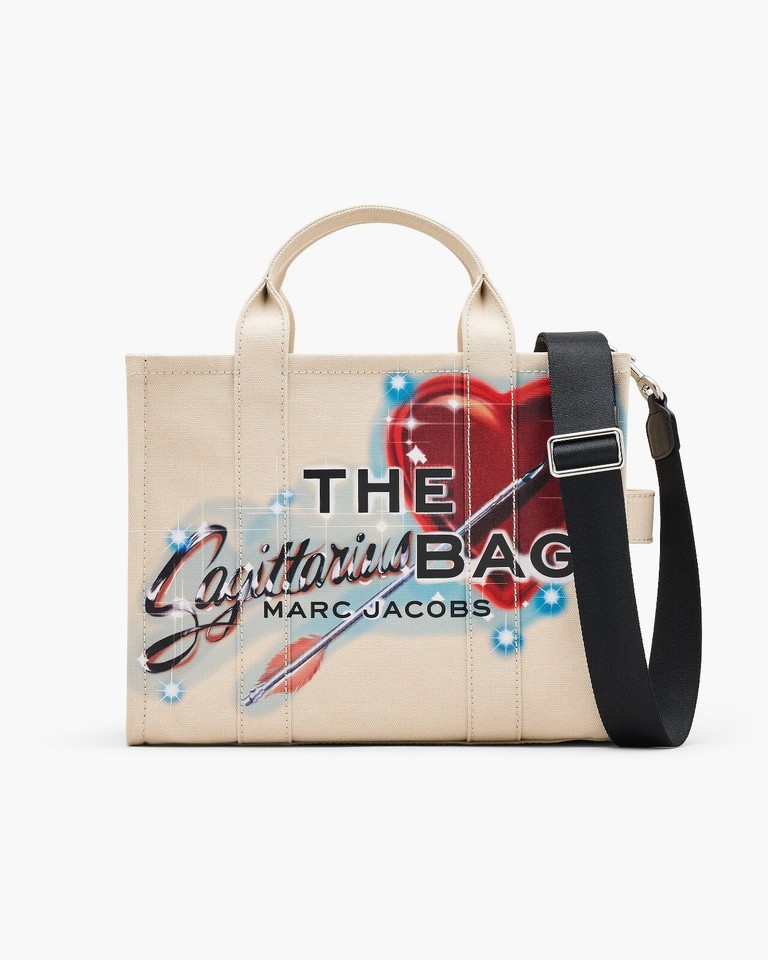 MARC JACOBS Zodiac Canvas Tote Bag Medium 12 Designs Sarah Rabin Art ...