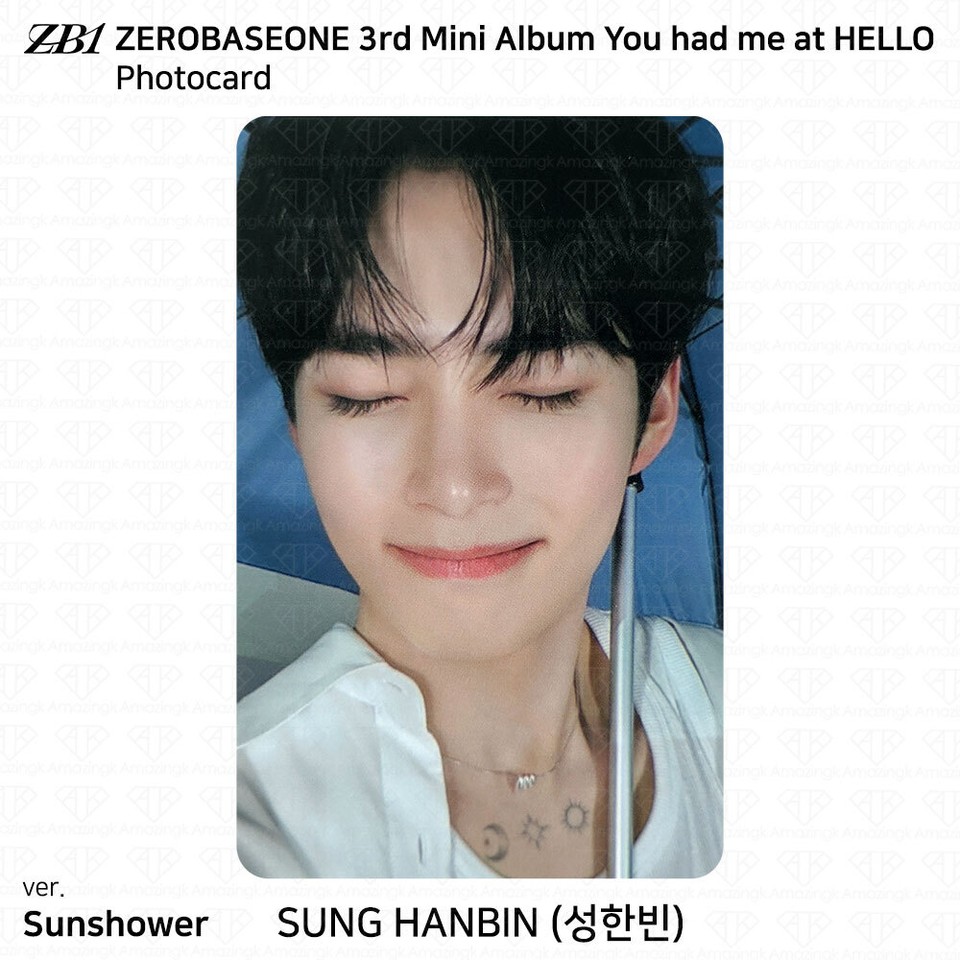 ZEROBASEONE ZB1 3rd Mini Album You had me at HELLO Official Photocard ...