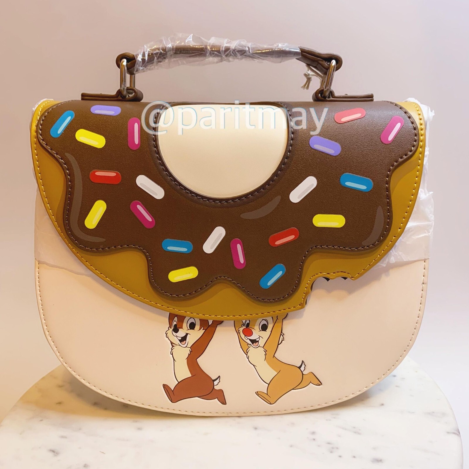 Loungefly Disney Chip & Dale Donut Snatchers Crossbody Bag Purse (NEW ...
