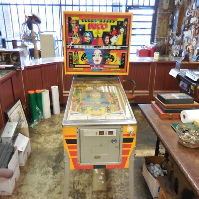 VINTAGE ORIGINAL DISCO BY STERN PINBALL MACHINE | eBay