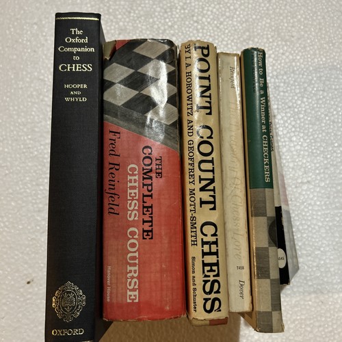 chess book lot (5) and 1 checkers book | eBay