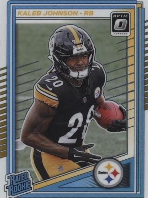 2025 Panini Donruss Optic - Kaleb Johnson #232 for sale | eBay